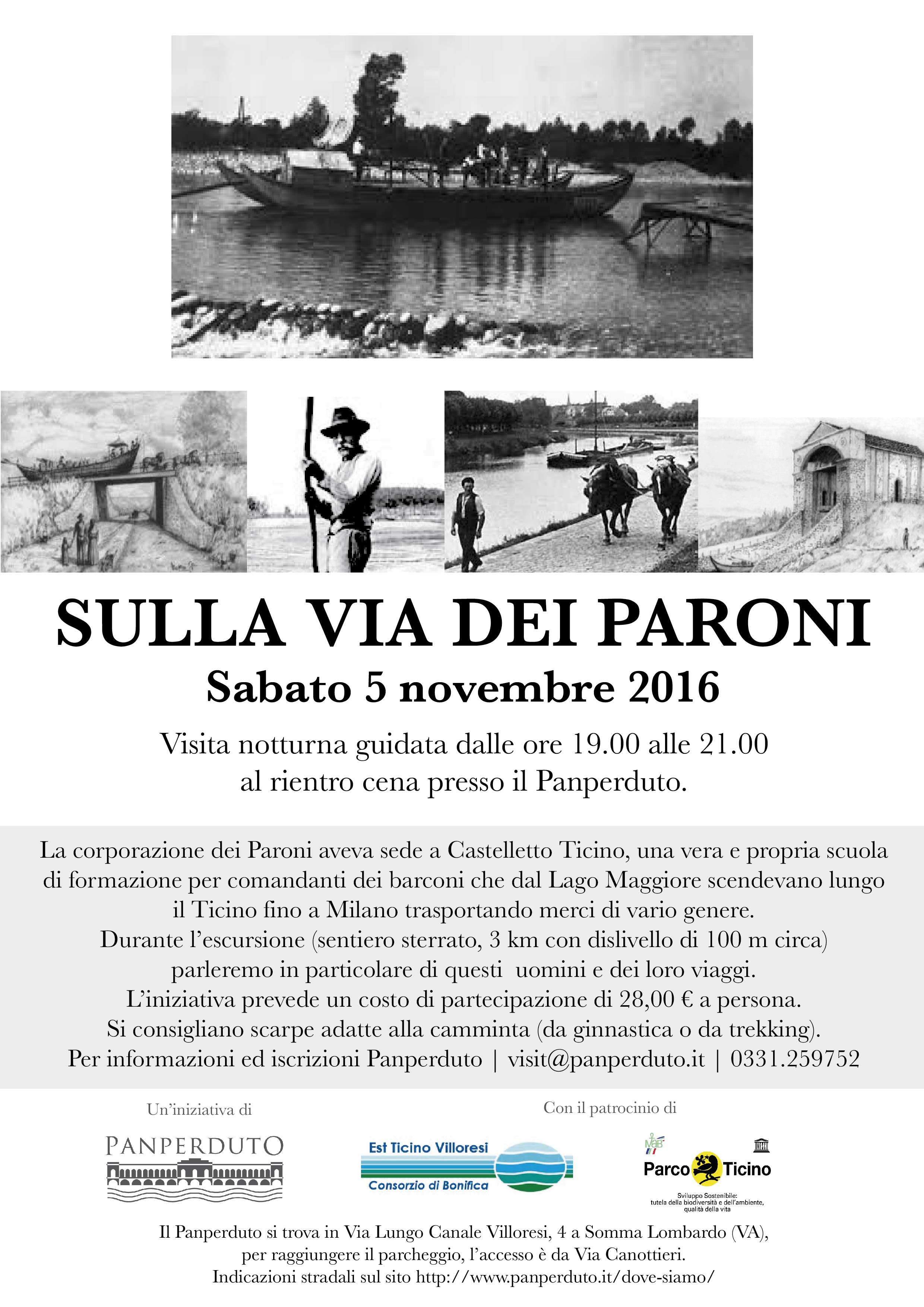 Sulla via dei Paroni - Parco Ticino