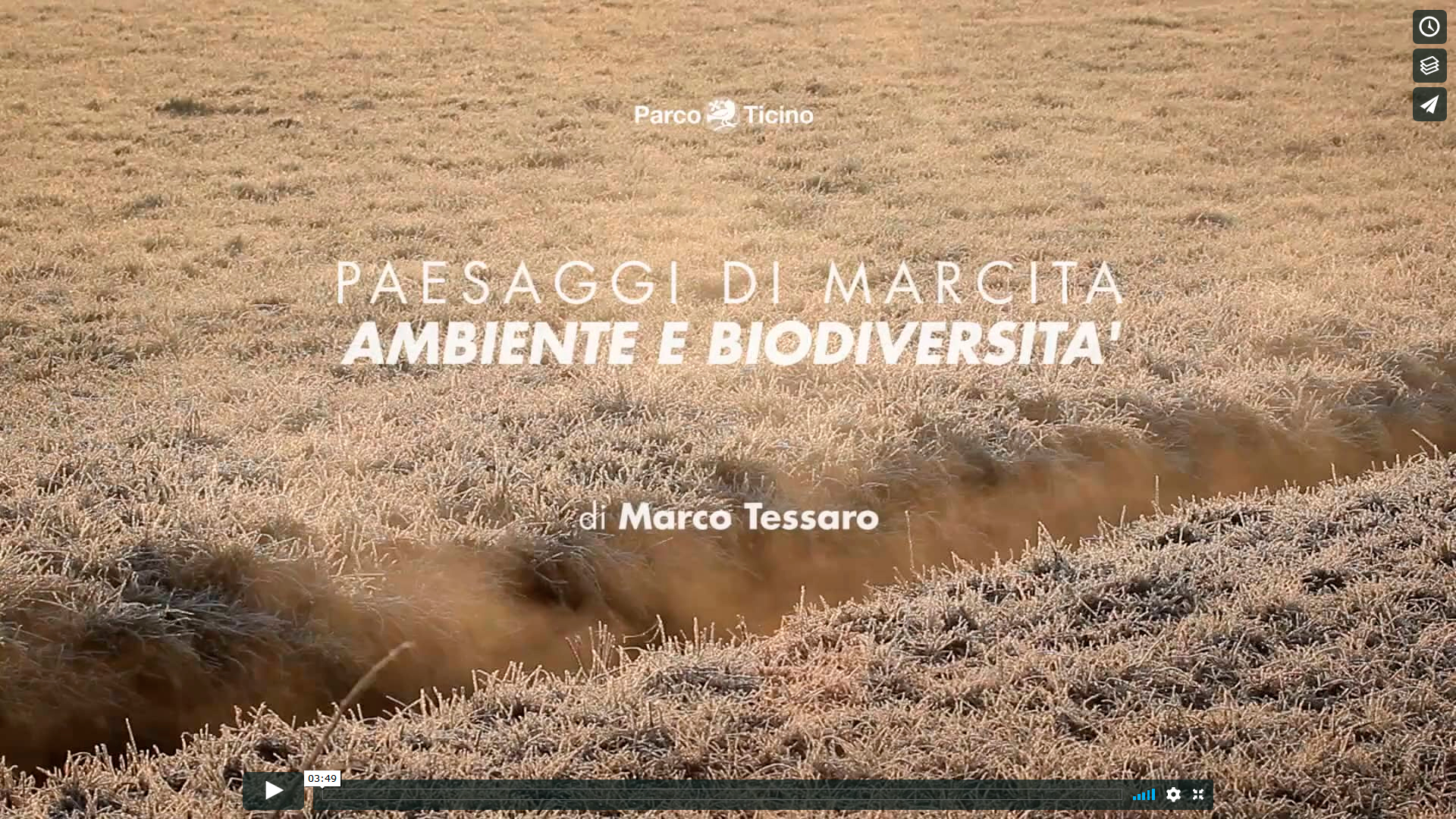 Paesaggi di marcita video e mostra - Parco Ticino