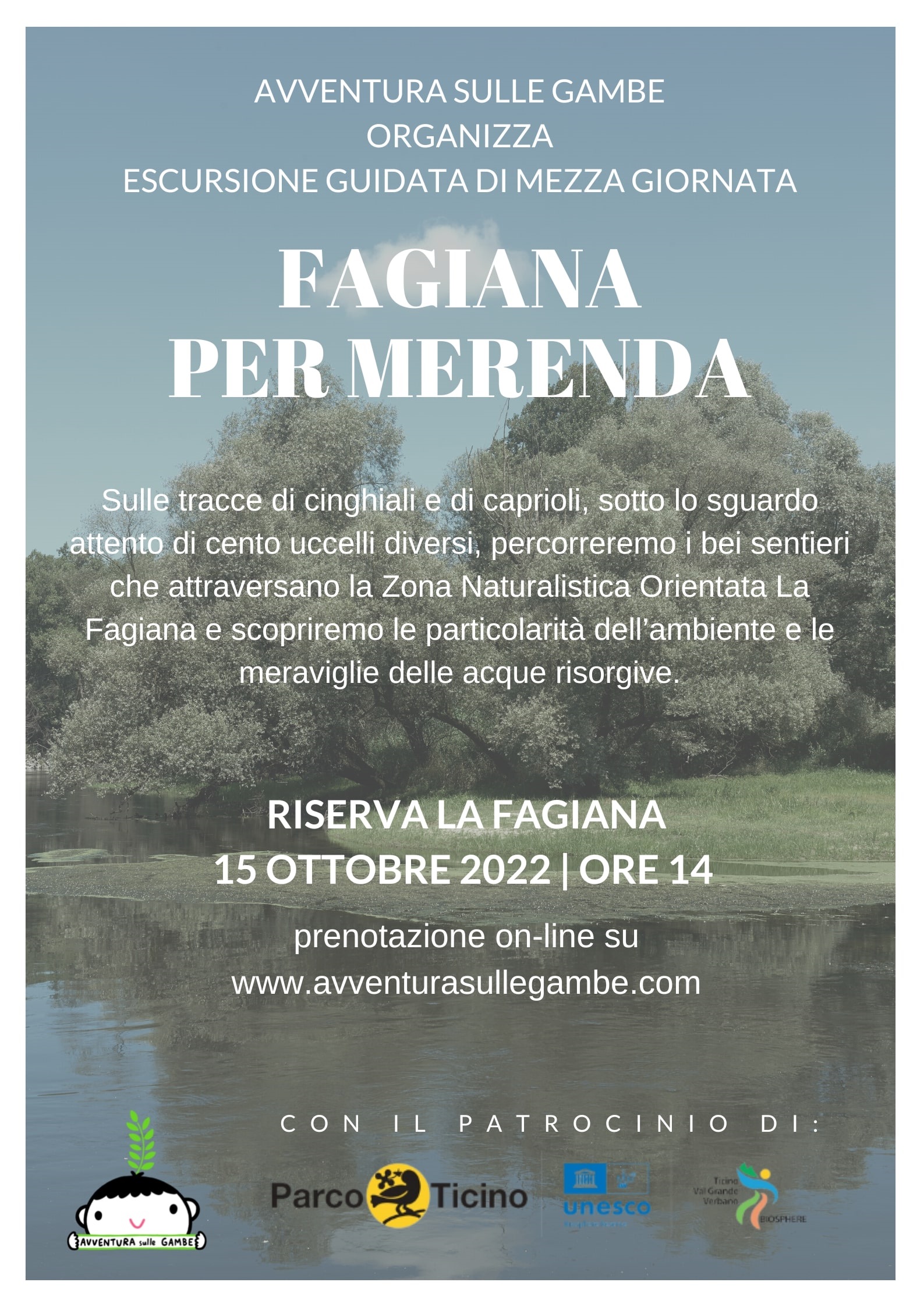 Fagiana per merenda - Parco Ticino