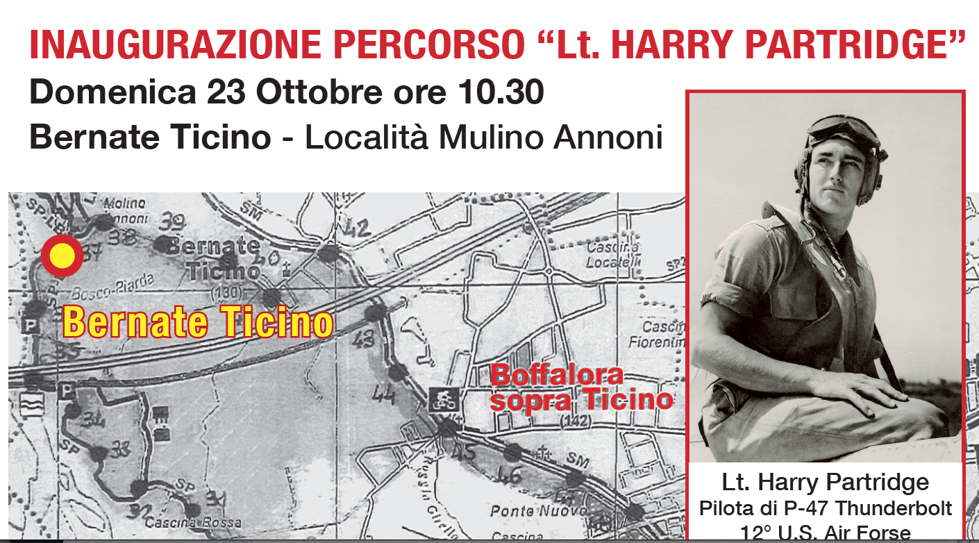 Nasce il percorso Lt Harry Partridge, nel cuore del Parco del Ticino ...
