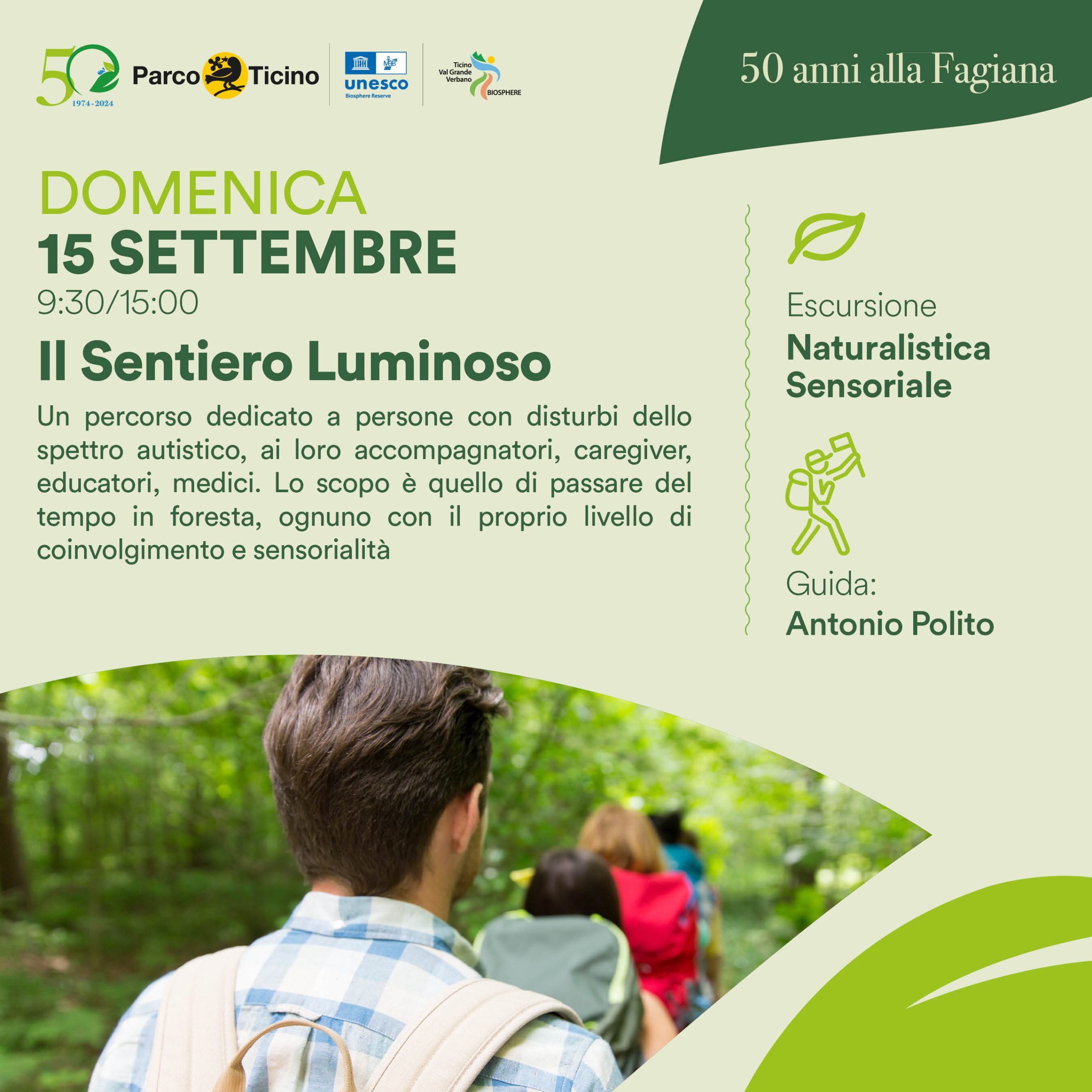 Il sentiero luminoso - Parco Ticino